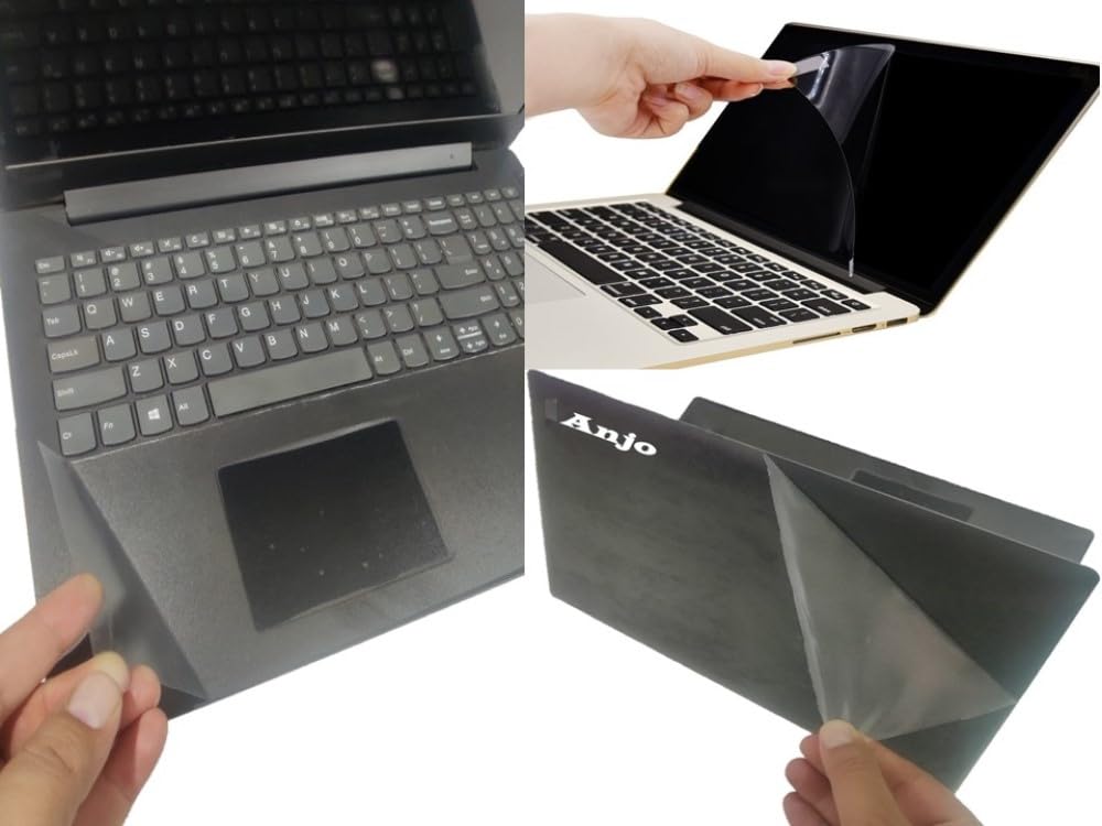 Anjo 3 in 1 Combo Laptop Trackpad and Backside Lid Full Body Skin ...