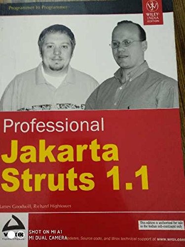 Professional Jakarta struts 1.1 : Amazon.in: Books
