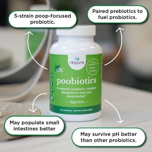 Snapklik.com : Nbpure Poobiotics Probiotics For Digestive Health, A ...