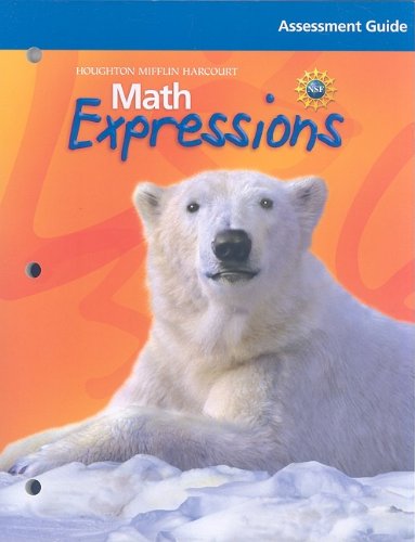 Amazon | Math Expressions Assessment Guide, Grade 4 (Houghton Mifflin ...