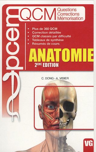 Buy Qcm anatomie deuxième édition Book Online at Low Prices in India | Qcm anatomie deuxième ...