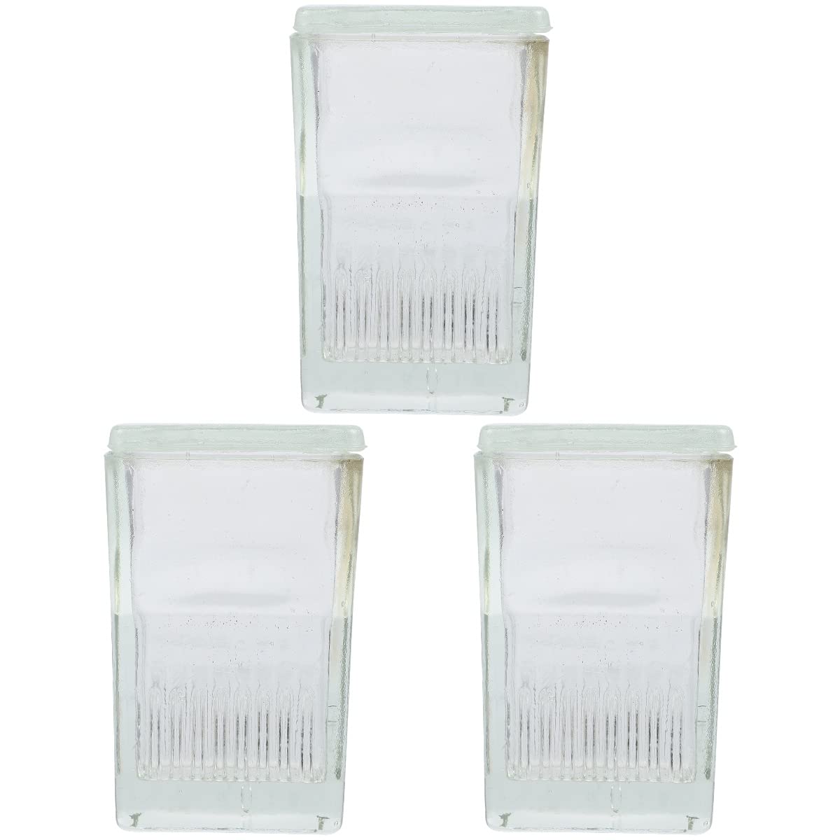 Buy TEHAUX Laboratory Glass Staining Tank, Glass Slide Staining Jar ...