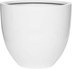 Amazon.com: Pottery Pots Jesslyn M Fiberstone Indoor Outdoor Modern ...