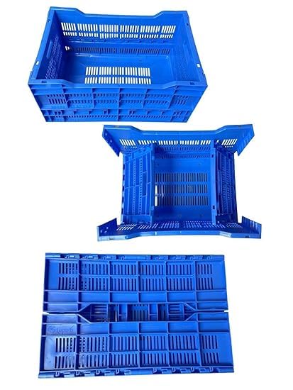 AAPTRO- Foldable crate for Vegetable/ Industrial Plastic Mesh Crates ...