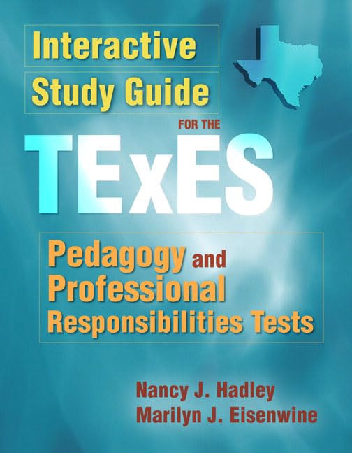 Interactive Study Guide for the TExES Pedagogy and Professional ...