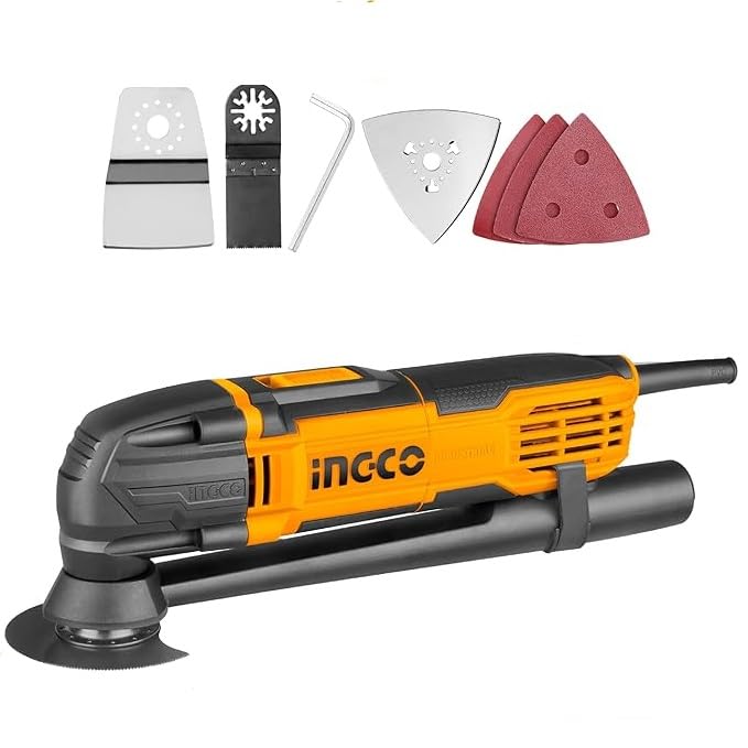 Buy INGCO Oscillating Multi Tool, Multi-Tool Kit with 8 pcs Accessories ...
