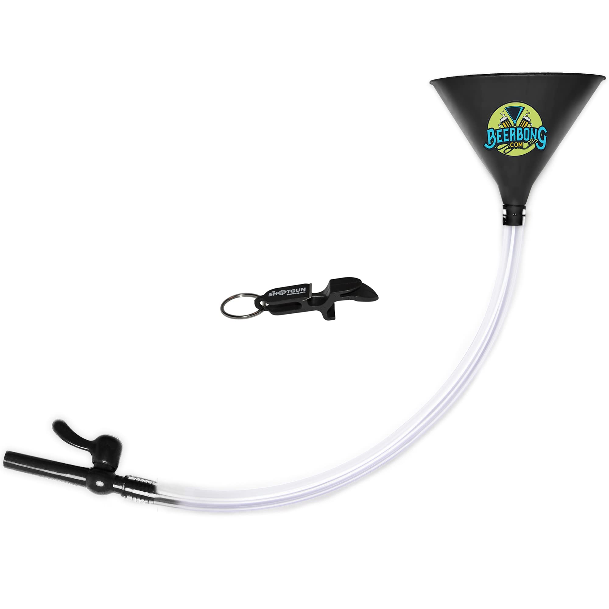 Amazon.com: Beer Bong Funnel with Valve - USA Made Extra Long 3ft (36 ...