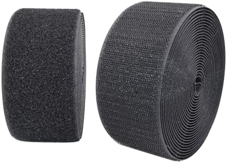 Sew On Hook and Loop Tape, 2 in x 16.4FT / 50mm x5M Sewing Fastening ...
