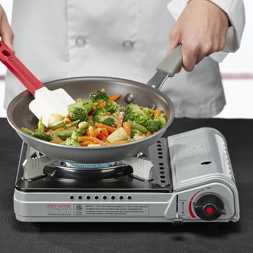 Chef Master 90235 Butane Countertop Stove 12,000 BTU, Professional ...