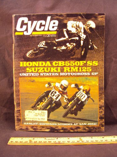 1975 75 September CYCLE Magazine (Features: Road Test on Suzuki GT 380M ...