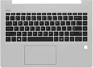 Amazon.com: Laptop Keyboard Compatible with HP 440 445 G6 G7 445R G6 G7 Palmrest US Keyboard ...