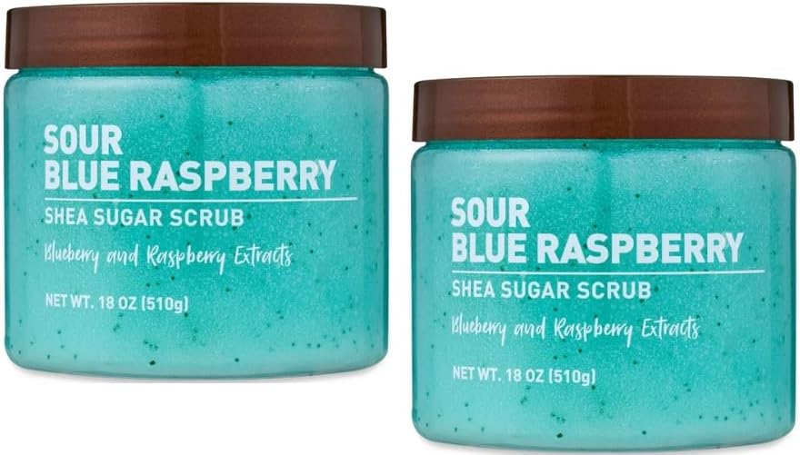 Amazon.com : Shea Sugar Scrub, 18 oz ea. container, with, Ultra ...