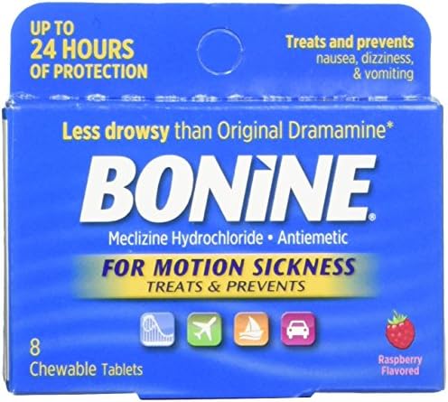 Amazon.com: Dramamine Motion Sickness Relief Less Drowsy 8 Count and ...