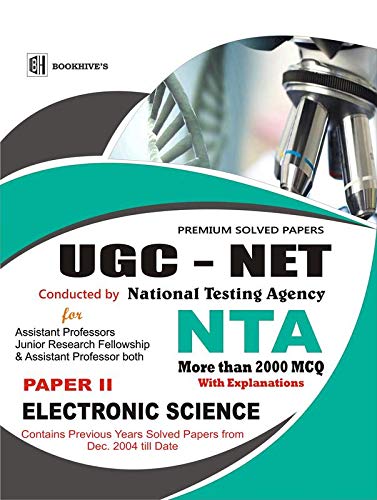 Buy UGC NET NTA ELECTR@NIC$ SCIENCE SOLVED 2020 Book Online at Low Prices in India | UGC NET NTA ...