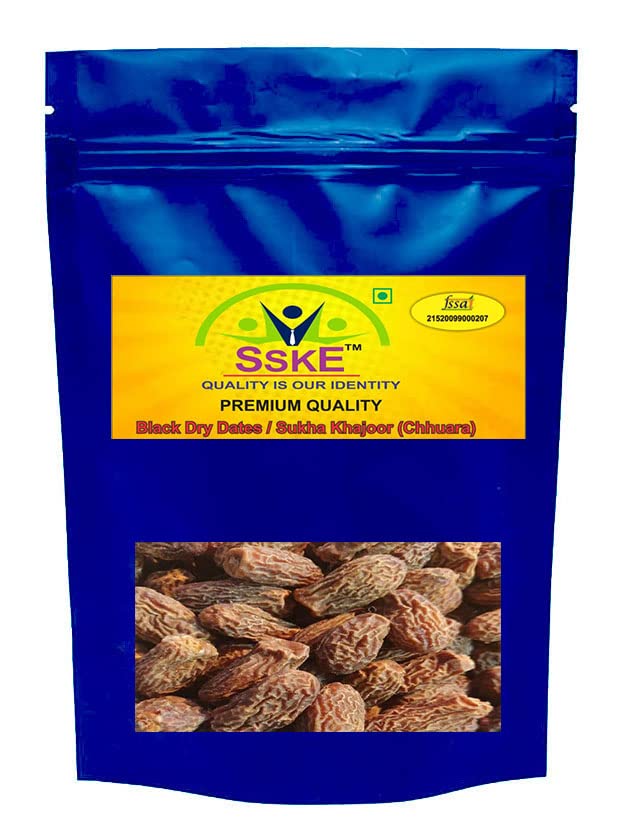 SSKE Black Dry Dates / Chhuara 250 g : Amazon.in: Grocery & Gourmet Foods