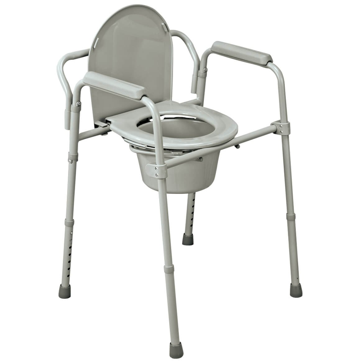 Amazon.com: Folding Commode, Portable Toilet and Bedside Commode Chair ...