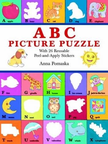 ABC Picture Puzzle: With 26 Reusable Peel-and-Apply Stickers (Dover ...