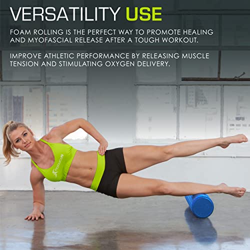 Snapklik.com : High Density Foam Rollers 12 - Inches Long, Firm Full ...