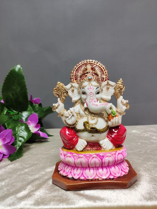 Buy PRATIMA Polyresin Ganesh Idol|Vinayaka Statue|Ganpati Murti|Ganesha ...