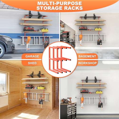 Snapklik.com : Ultrawall Lumber Storage Rack Wall Mount Wood Storage ...
