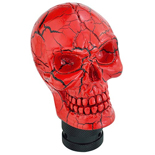 Snapklik.com : Lunsom Skull Gear Stick Shifter Knob, Resin Gear Shift ...