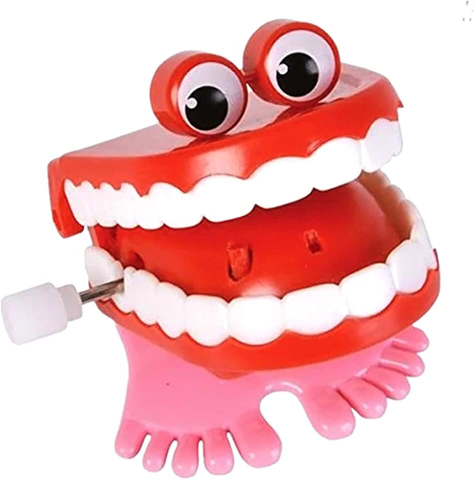 Amazon.com: chattering teeth wind up toy
