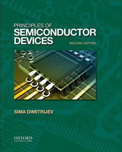 Principles Of Semiconductor Devices The Oxford Series In Electrical And Computer Engineering