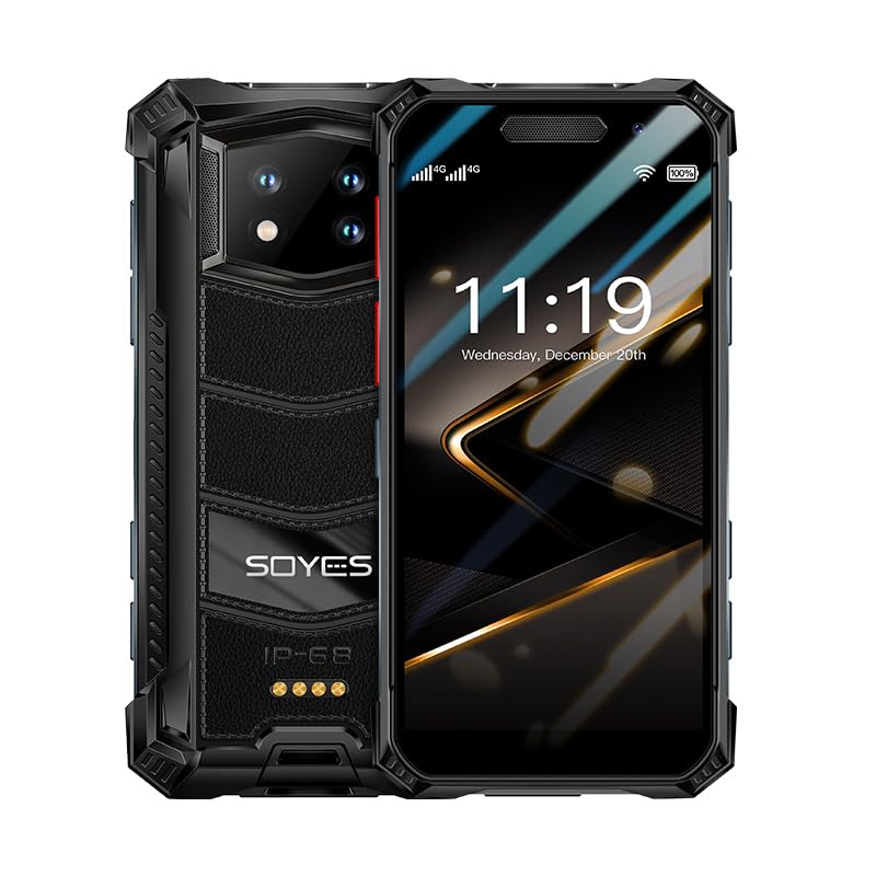 Amazon.com: Truely Mini Rugged Smartphone, S10 Max 8GB+256GB 3.5 Inch ...