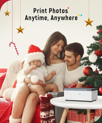 Snapklik.com : 4x6 Photo Printer, Phone Printer 100 Sheets, Full-Color ...