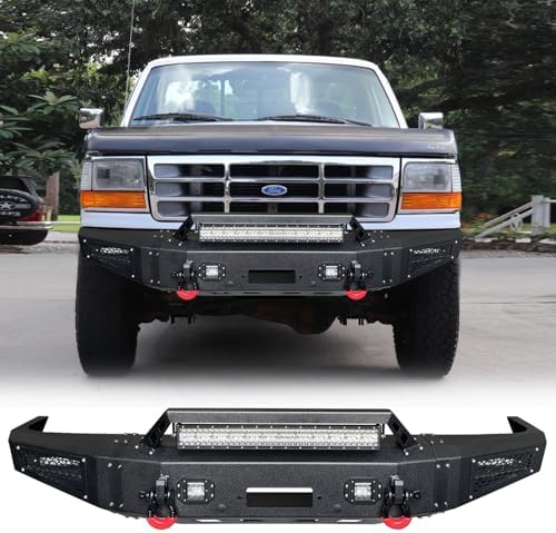 Amazon.com: TIOYAR Front Bumper Compatible with 1992 1993 1994 1995 ...