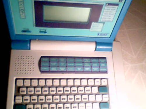 Amazon.com: VTECH Blue/Teal Talking Whiz Kid Notebook LCD Kids Laptop w ...