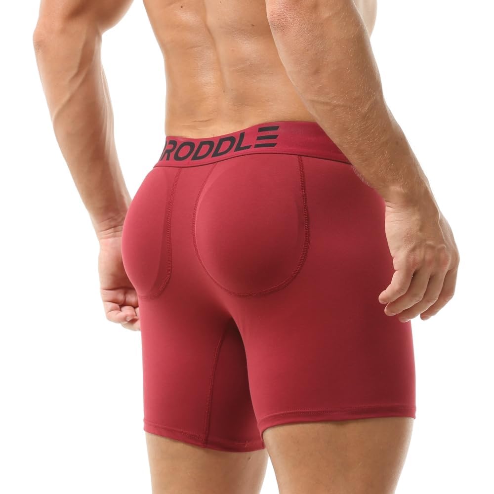Snapklik.com : Mens Package And Butt Padded Underwear Enhancing Boxer ...