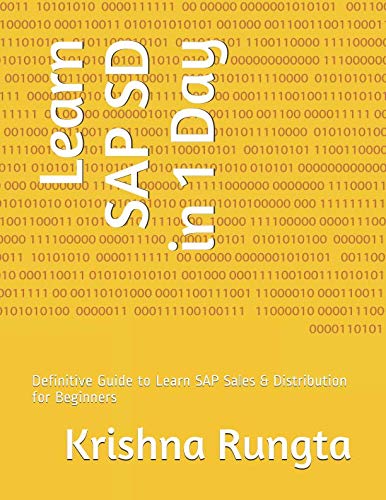 Learn Sap Sd In 1 Day Definitive Guide To Learn Sap Sales And Distribution For