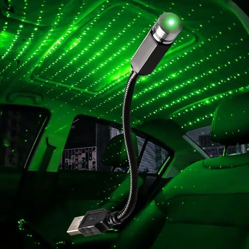 Amazon.com: USB Star Projector Night Light, Car Ceiling Interior Light ...