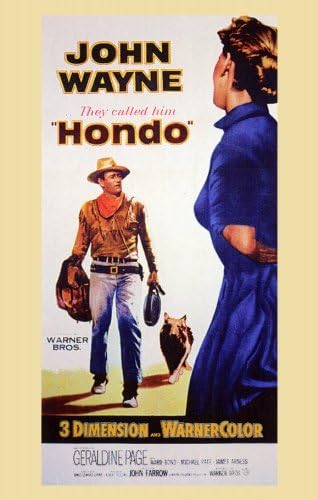 Amazon.com: Hondo Poster Movie 11x17 John Wayne Geraldine Page Ward ...