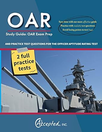 OAR Study Guide: OAR Exam Prep and Practice Test Questions for the ...