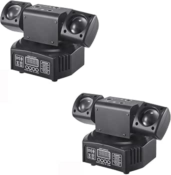 Amazon.com: DJ Lights for Parties, Moving Head 100W RGBW LEDs Stage ...