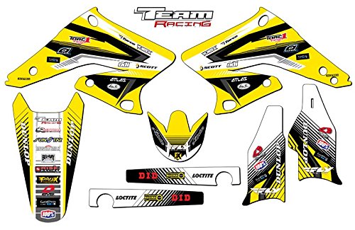 Team Racing Graphics kit compatible with Suzuki 2004-2006 RMZ 250 ...