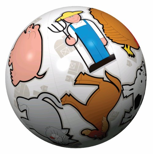 Amazon.com: American Educational Vinyl Clever Catch Toss N' Talk Farm ...