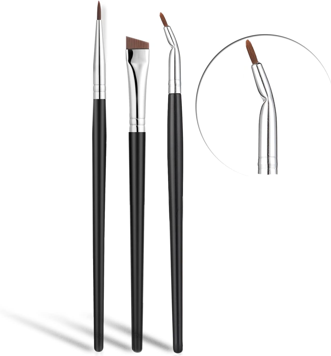 Amazon.com: Flat Eyeliner Brush Definer Brush – Pro Tight Eye Liner ...
