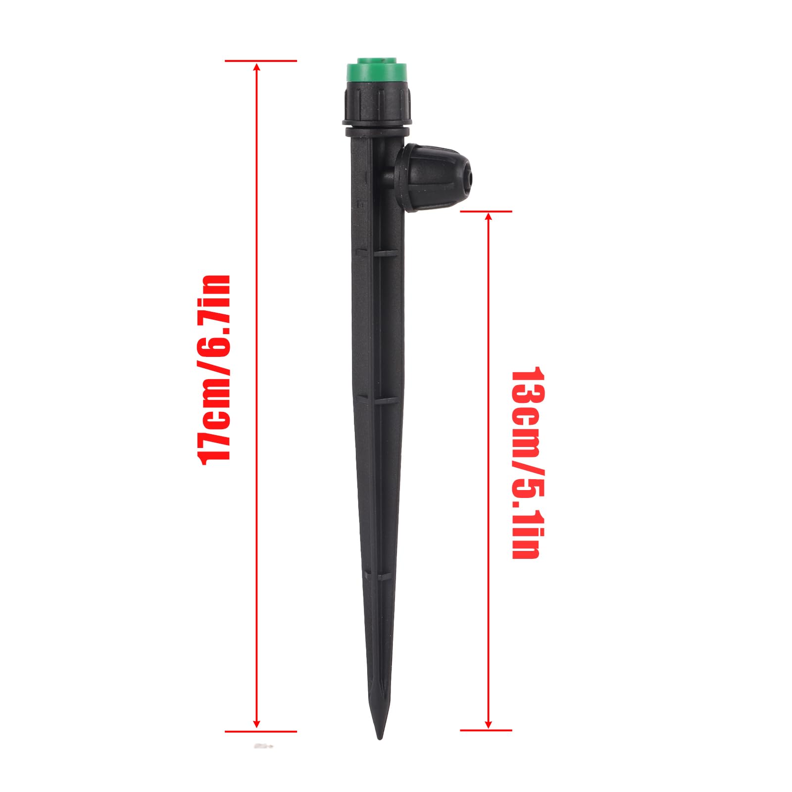 Snapklik.com : 50Pcs Drip Irrigation Emitters Fan Shape