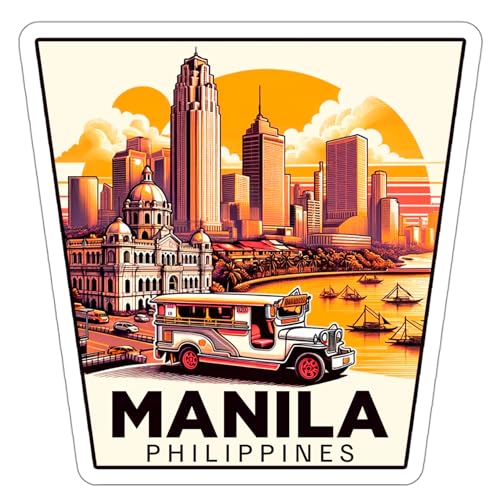 Snapklik.com : Manila Philippines Sticker Travel Outdoors Decal Vinyl ...