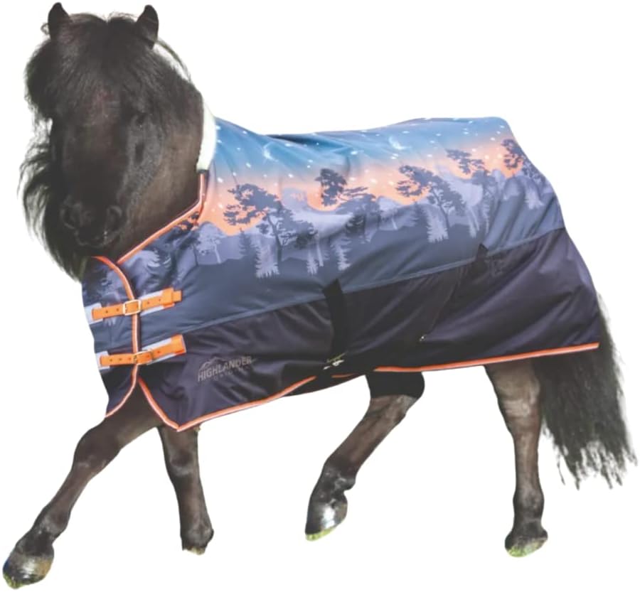 Amazon.com : Tack Shack of Ocala- Shires Mini/Foal Highlander Turnout ...