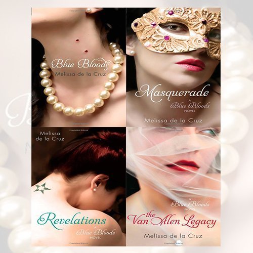 Melissa de la Cruz Blue Bloods Series 4 Books Bundle Collection (Blue ...