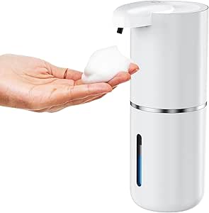 Amazon.com: Automatic Foaming Soap Dispenser Touchless 4 Levels Adjustable Electric Wall Mounted ...