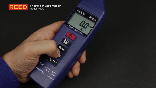 Hygrometer Nist REED LM-81HT-NIST Thermo-Hygrometer, 0 To 50-degreeC ...