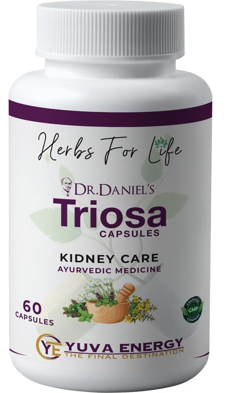 Buy Herbs for life Dr.Daniels Triosa capcules KIDNEY CARE Ayurvedic ...