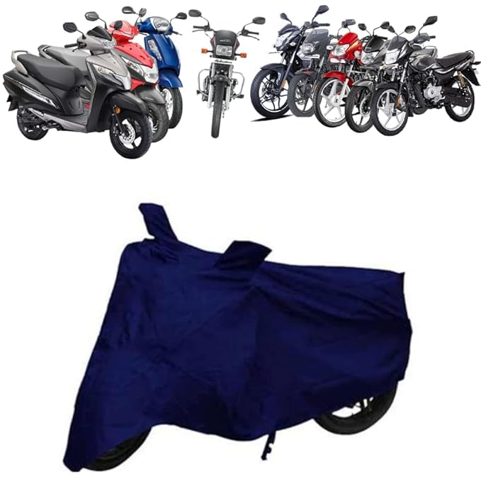 Universal Full Body Cover for All Two Wheelers Upto 180 CC Bike, Scooty ...