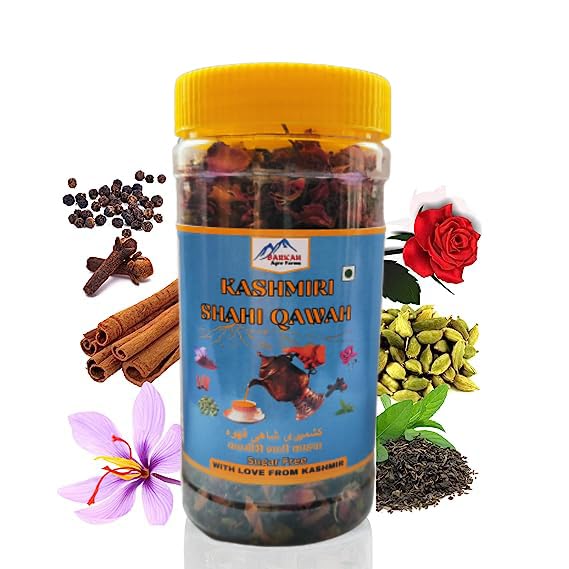 BARKAH Kashmiri Shahi Kahwa - Kashmiri Sugar Free Qawah - Premium ...