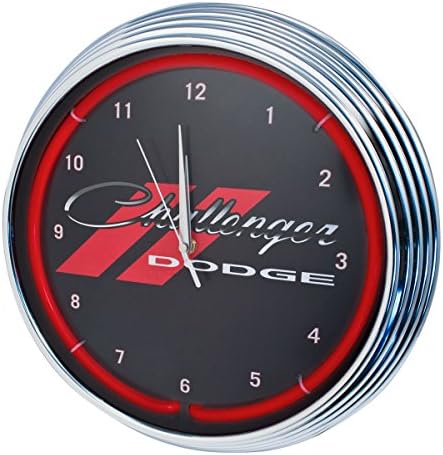 Amazon.com: Neonetics Mopar Hemi Neon Wall Clock, 15-Inch : Home & Kitchen